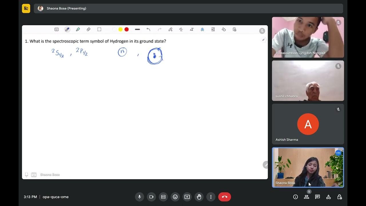 Atomic and Molecular Physics - NPTEL - Week 4 - Problem solving session - YouTube