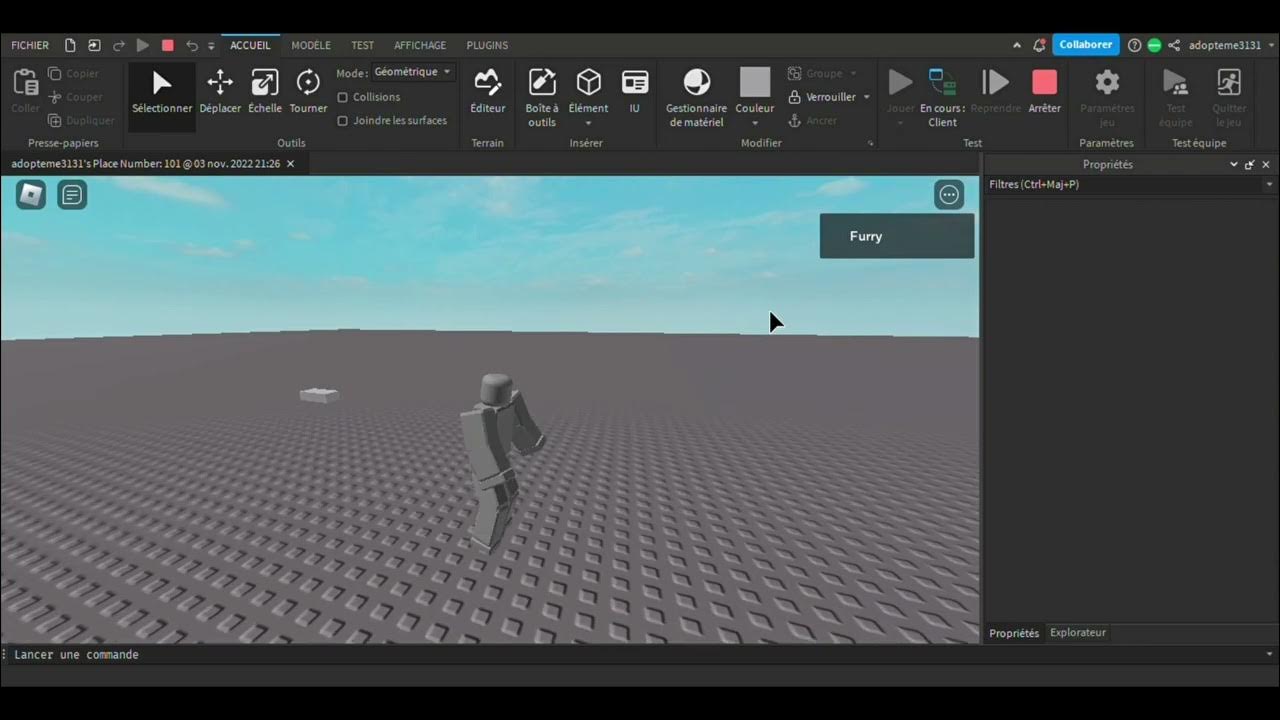 [Tuto Roblox Studio] Comment crée un proximité Sound part sur Roblox Studio - YouTube