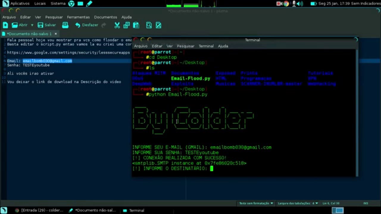 Flooding Email (Email Flood) ! - YouTube
