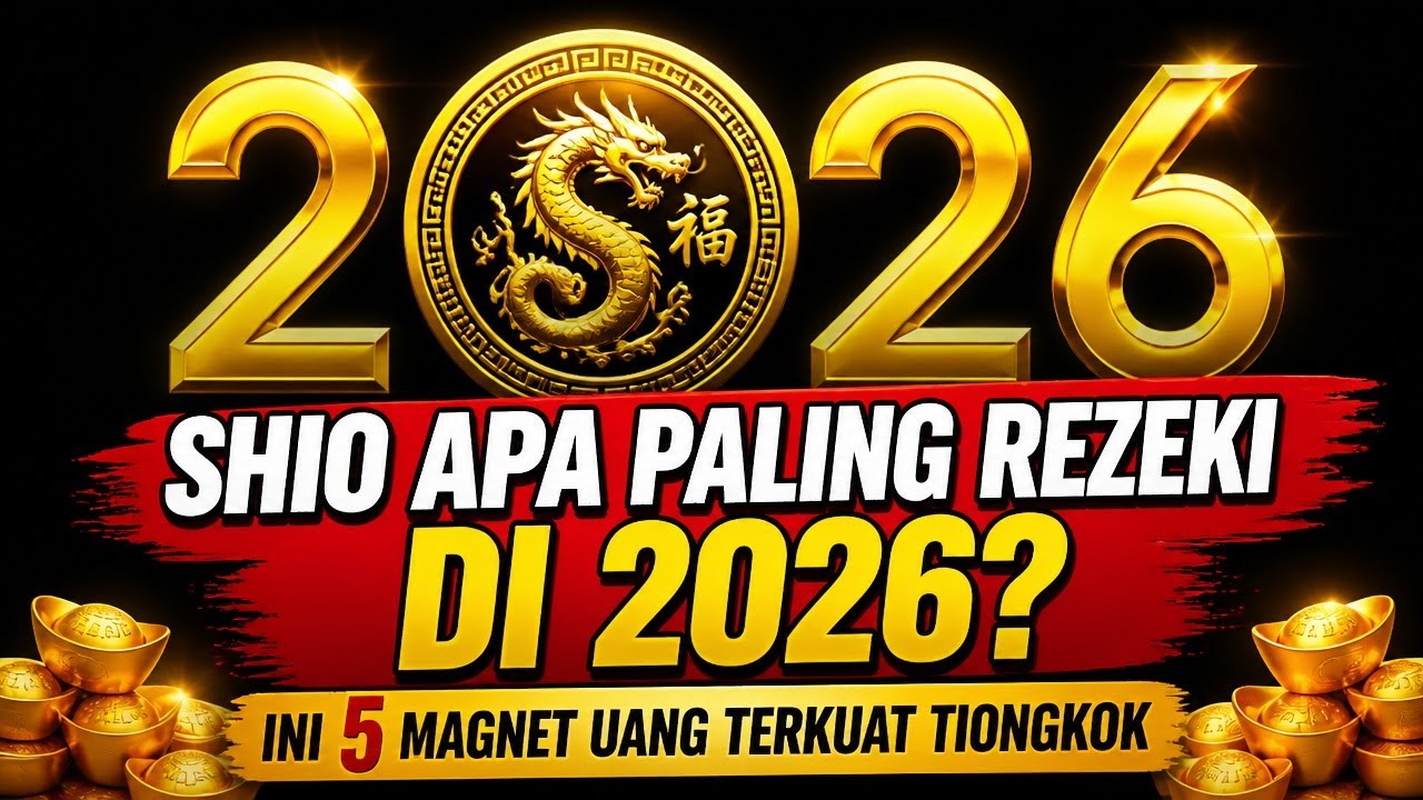 Shio Apa Paling Rezeki di 2026? Ini 5 Magnet Uang Terkuat Tiongkok ...