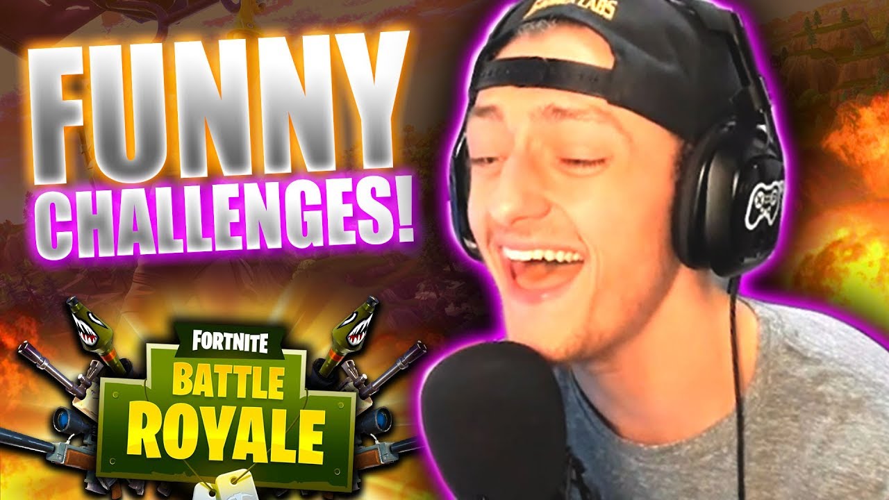 The FUNNIEST Challenges EVER on Fortnite! Ft Azerrz Crispy & Pizza ...