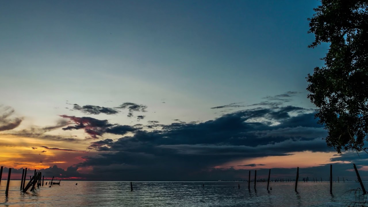 9-16-17 Mobile Bay Sunset 4K - YouTube