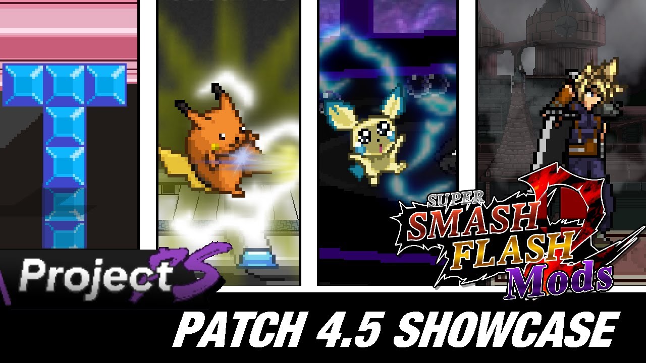 SSF2 Mods Showcase: Project PS v4.5! - YouTube