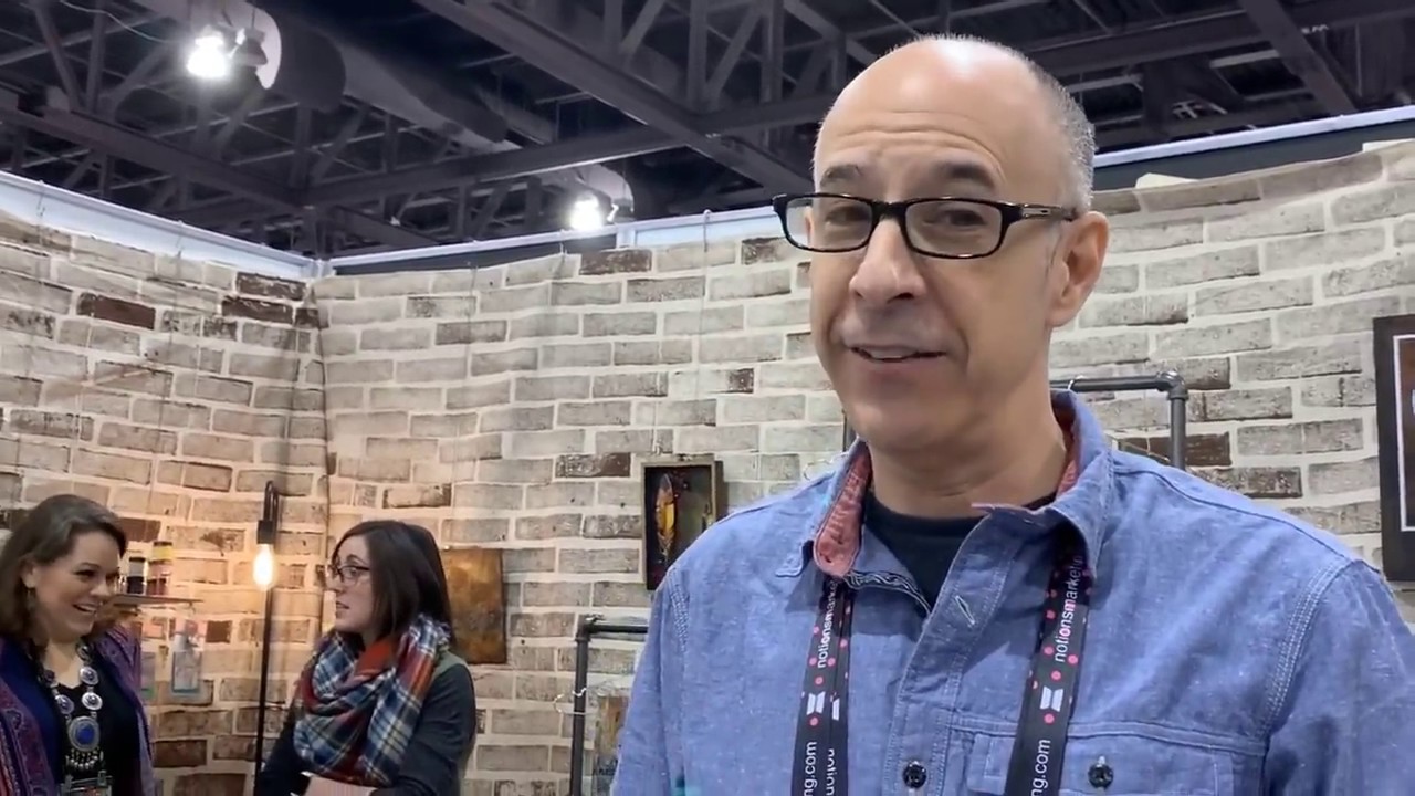 Seth Apter Demo live from Creativation - YouTube