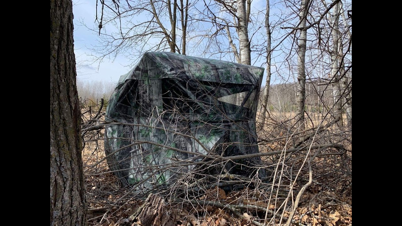 ThunderBay - Spur 2 Person Hunting Blind - Unboxing and Review - YouTube