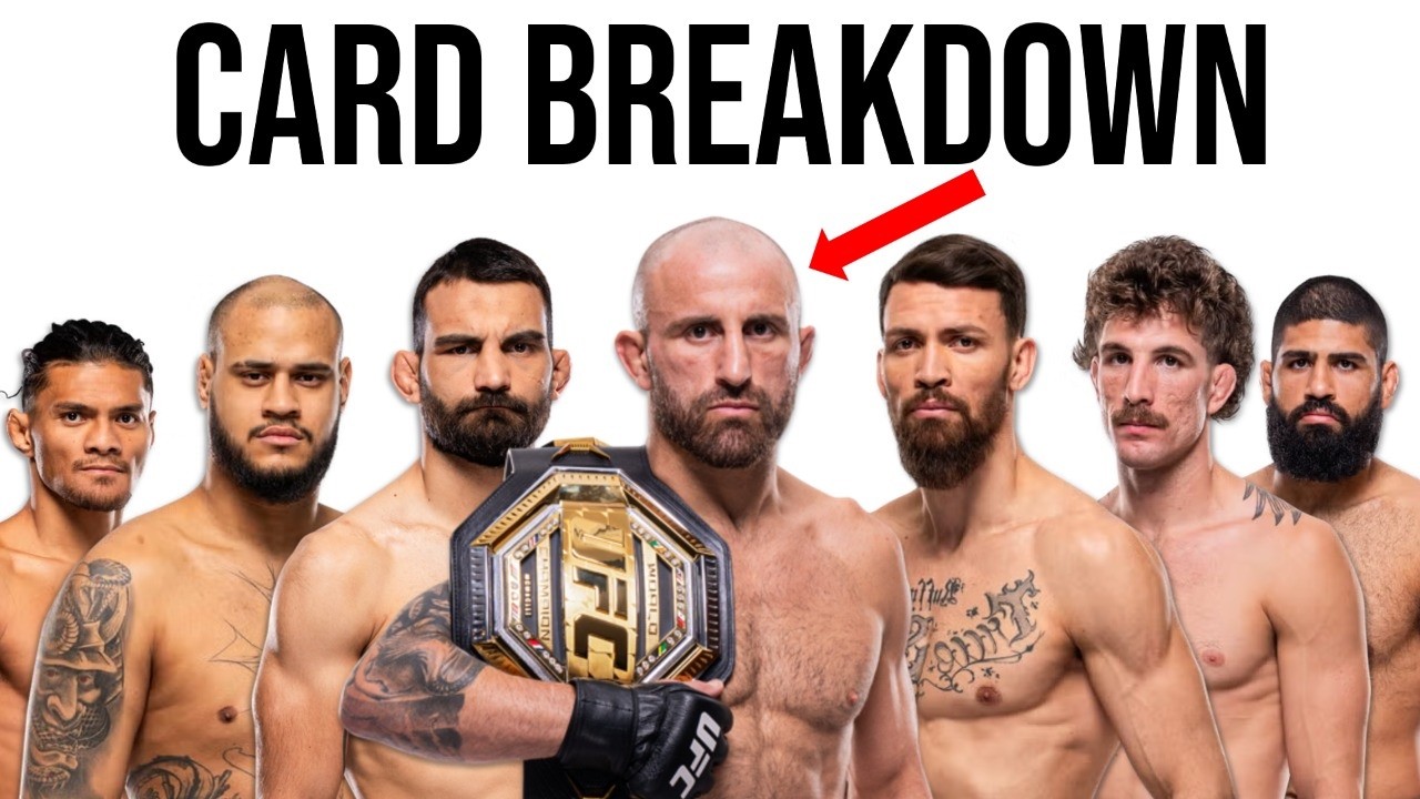 VOLK DOES IT AGAIN! UFC 325 Volkanovski vs Lopes Full Card Breakdown ...