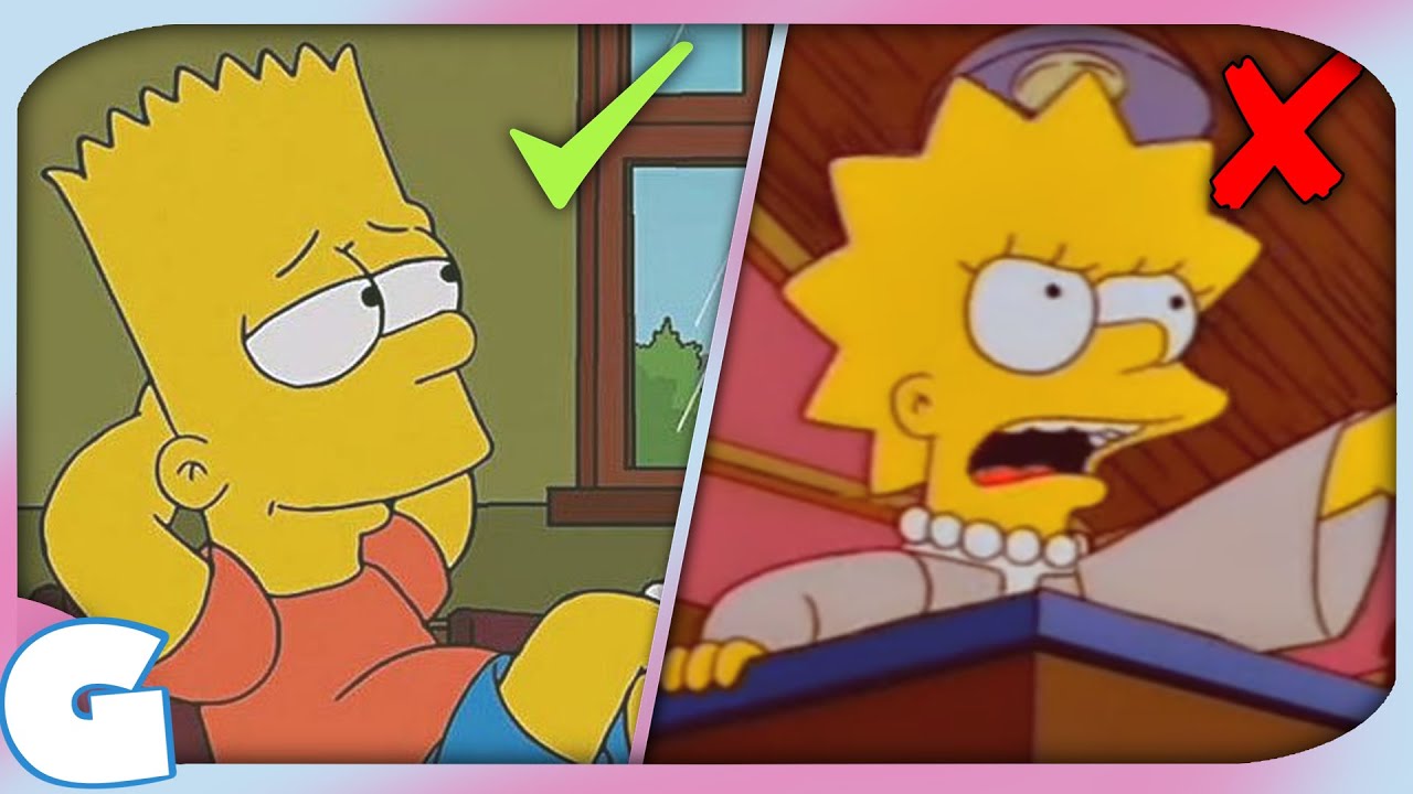 ¿por QuÉ Bart Es Mejor Personaje Que Lisa Simpson 🤨 Youtube