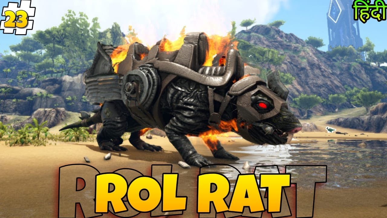 Taming Demonic Roll Rat - Ark Survival Evolved Primal Fear - #24 - YouTube