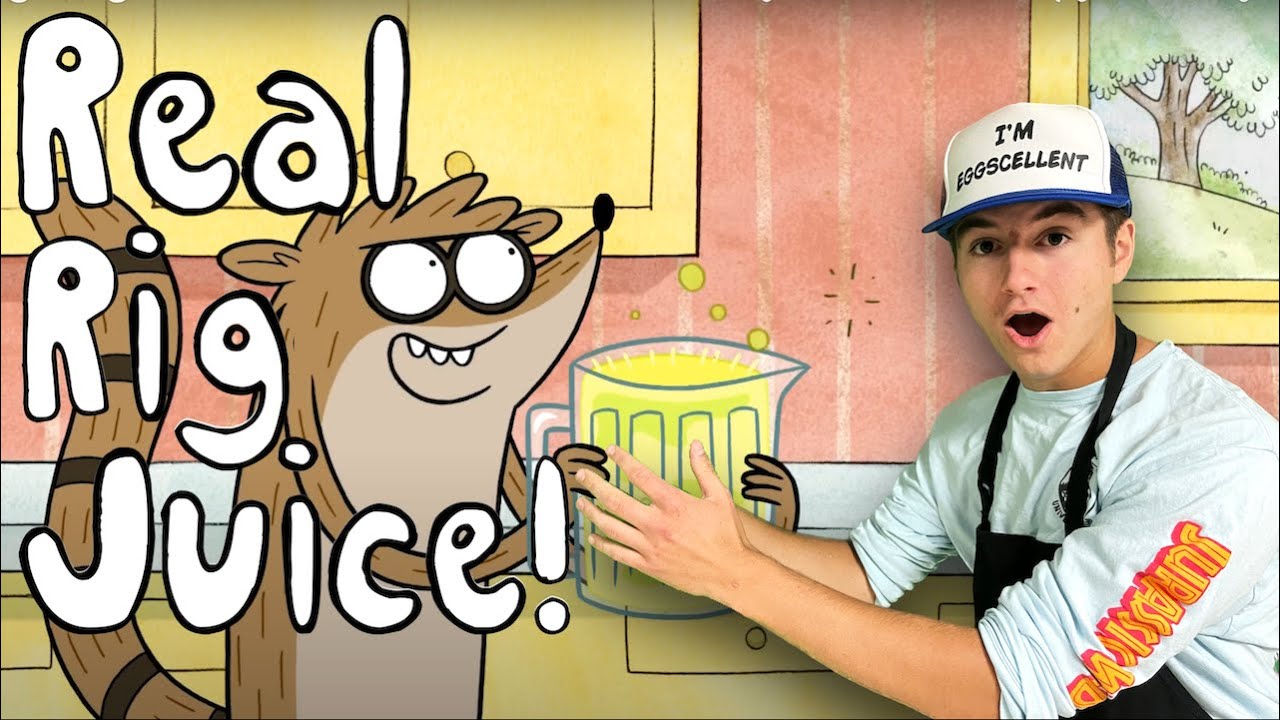 We made Rig Juice from Regular Show! - YouTube