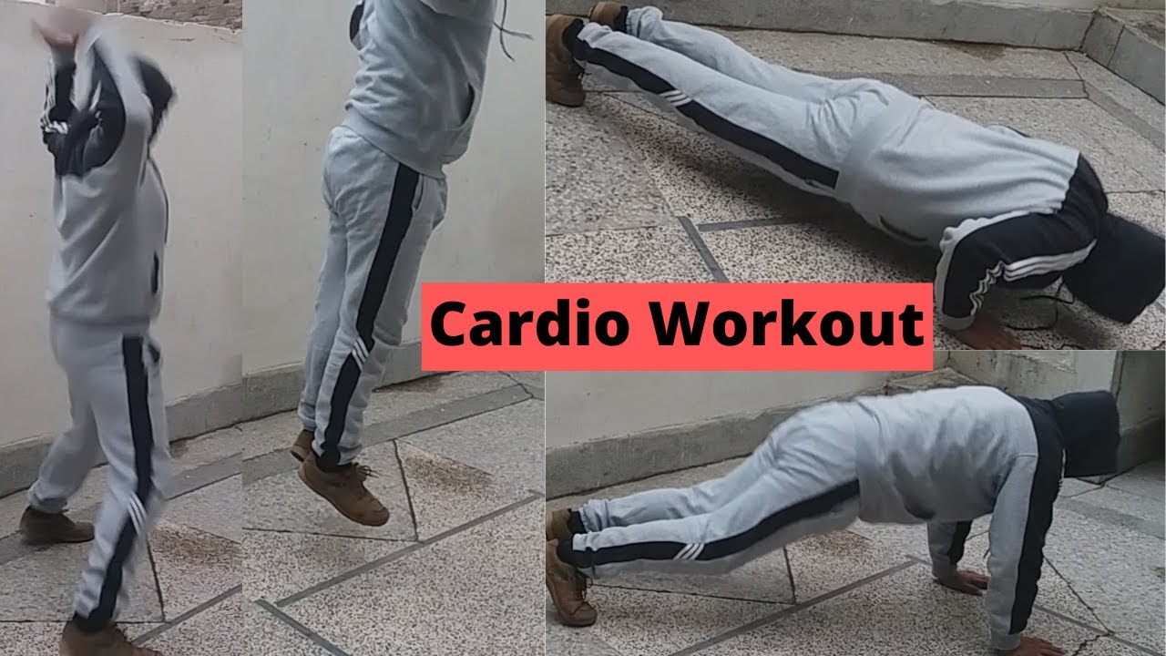 Cardio Workout:07 Minutes Cardio Workout Plan At Home. - YouTube