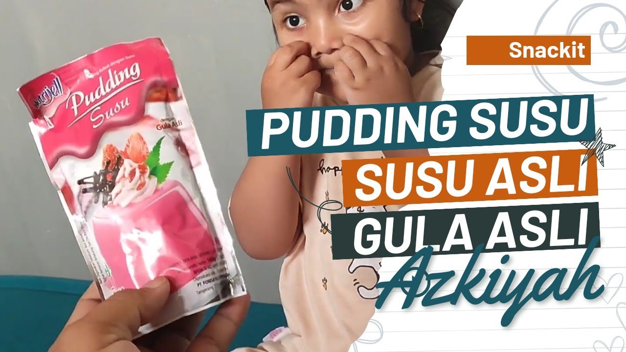 Puding Nutrijel Strawberry Sudah Ada Susu dan Gulanya Aslinya - YouTube
