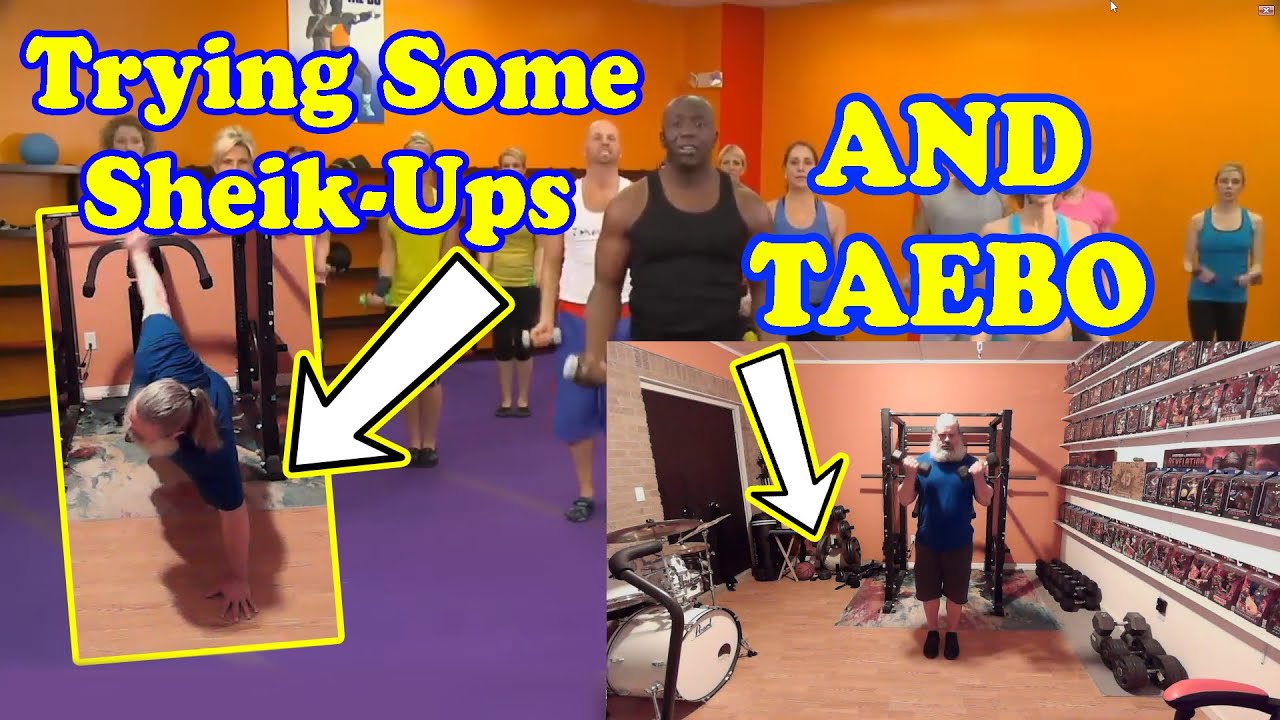 PushUp Challenge & TaeBo With Weights 4 3 25 - YouTube