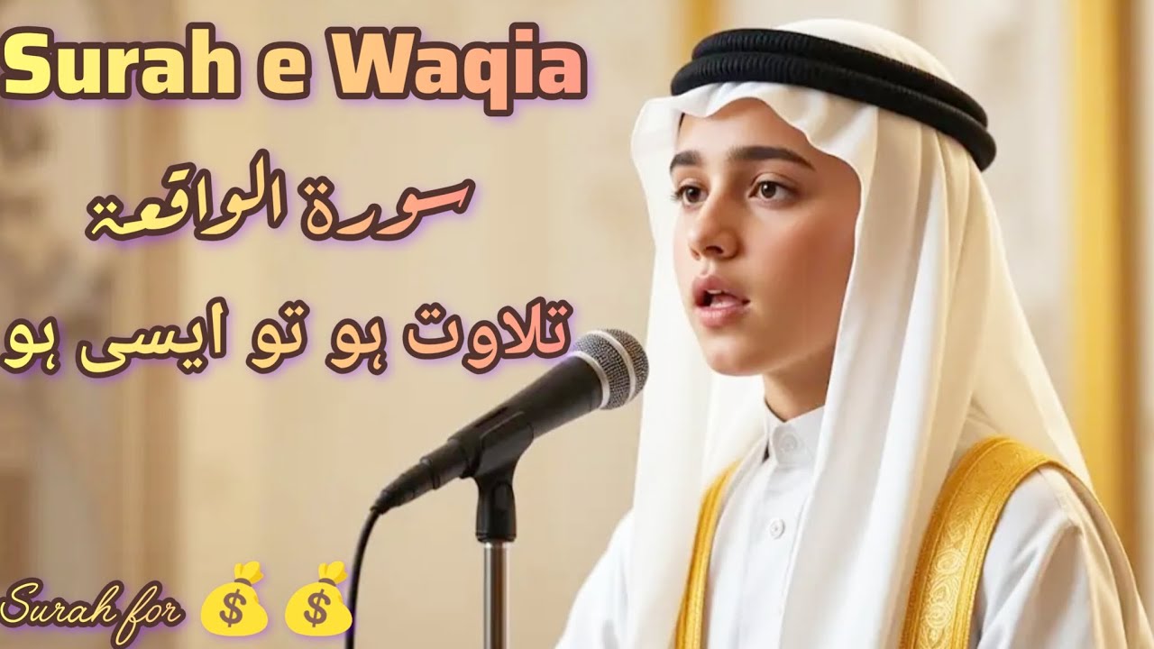 surah waqia for money | beautiful recitation of surah waqia - YouTube