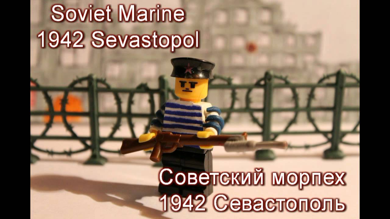 Lego WW2 Minifigs and Vehicles: Red Army troops - YouTube