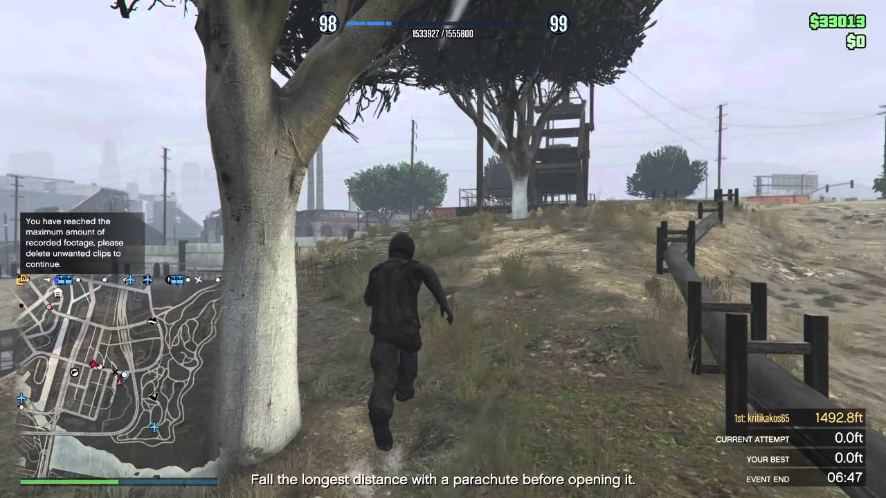 Grand Theft Auto V 5 star wanted level - YouTube