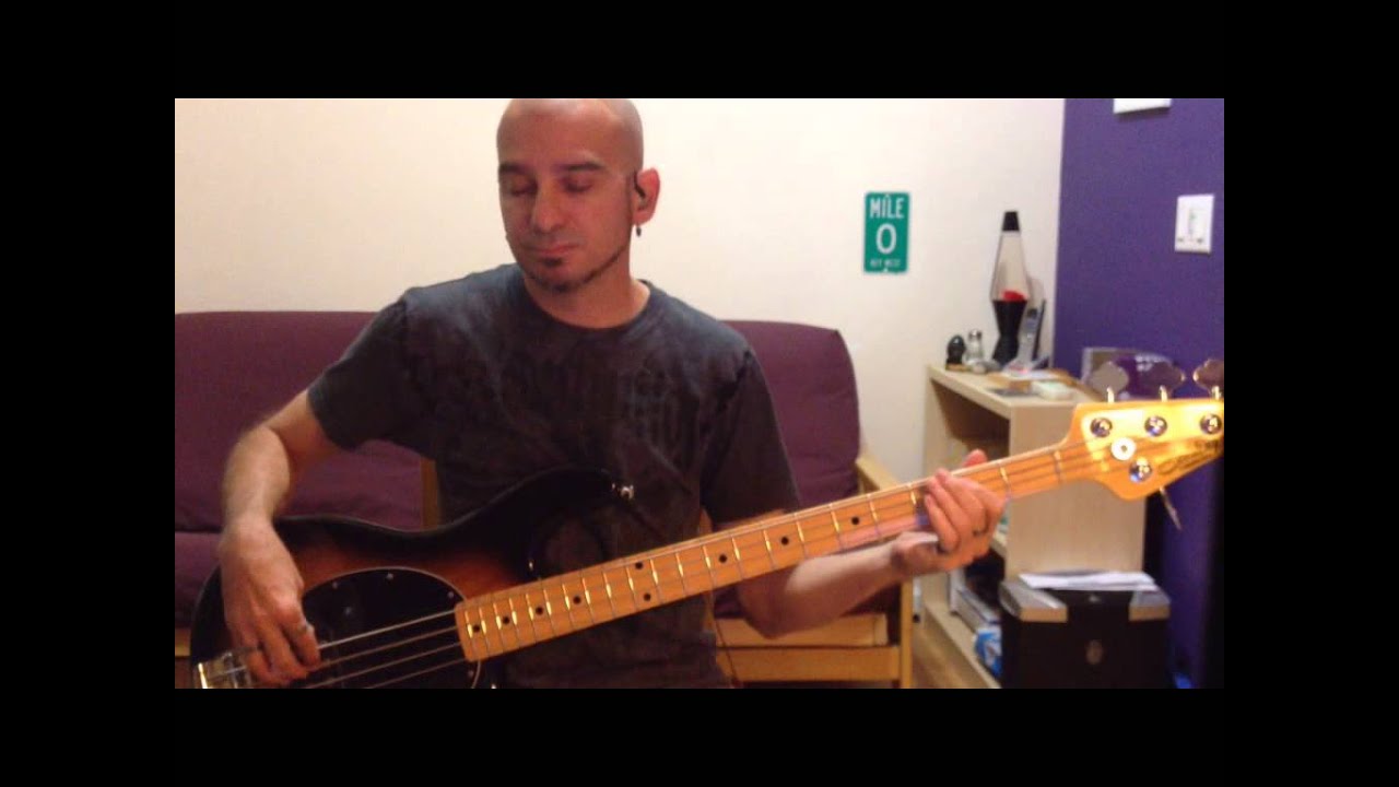 Hall & Oates Maneater Bass Cover Playalong - YouTube