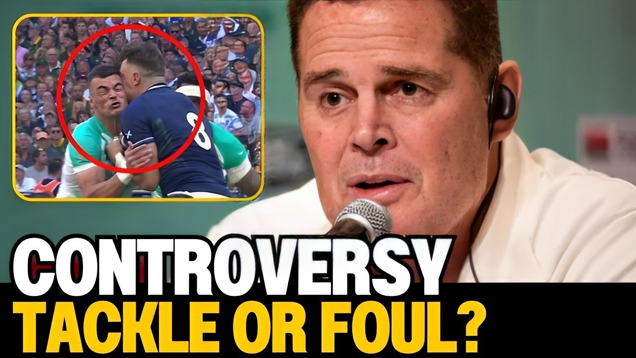 🚨ERASMUS ON CONTROVERSIAL TACKLE AGAINST SCOTLAND | SPRINGBOKS NEWS ...
