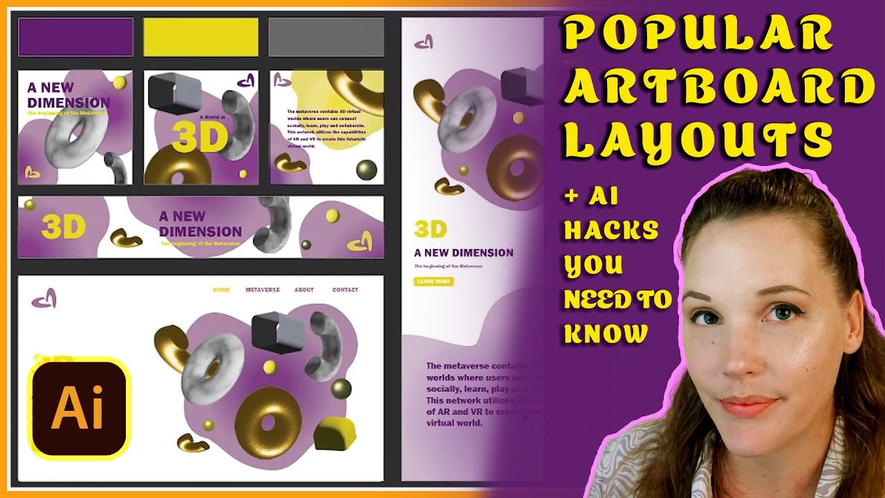 5 Illustrator Tips You Need to Know + Popular Artboard Layouts - YouTube