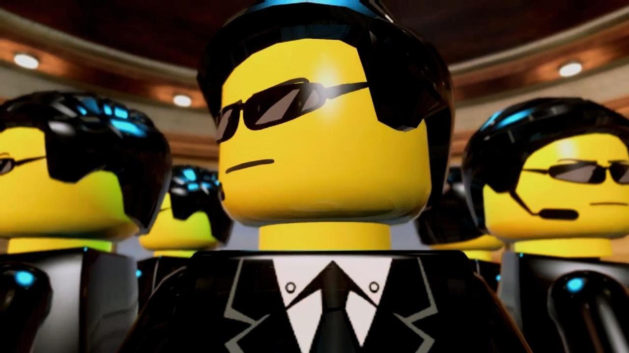 LEGO CITY UNDERCOVER - The Matrix Agent Smith reference - YouTube