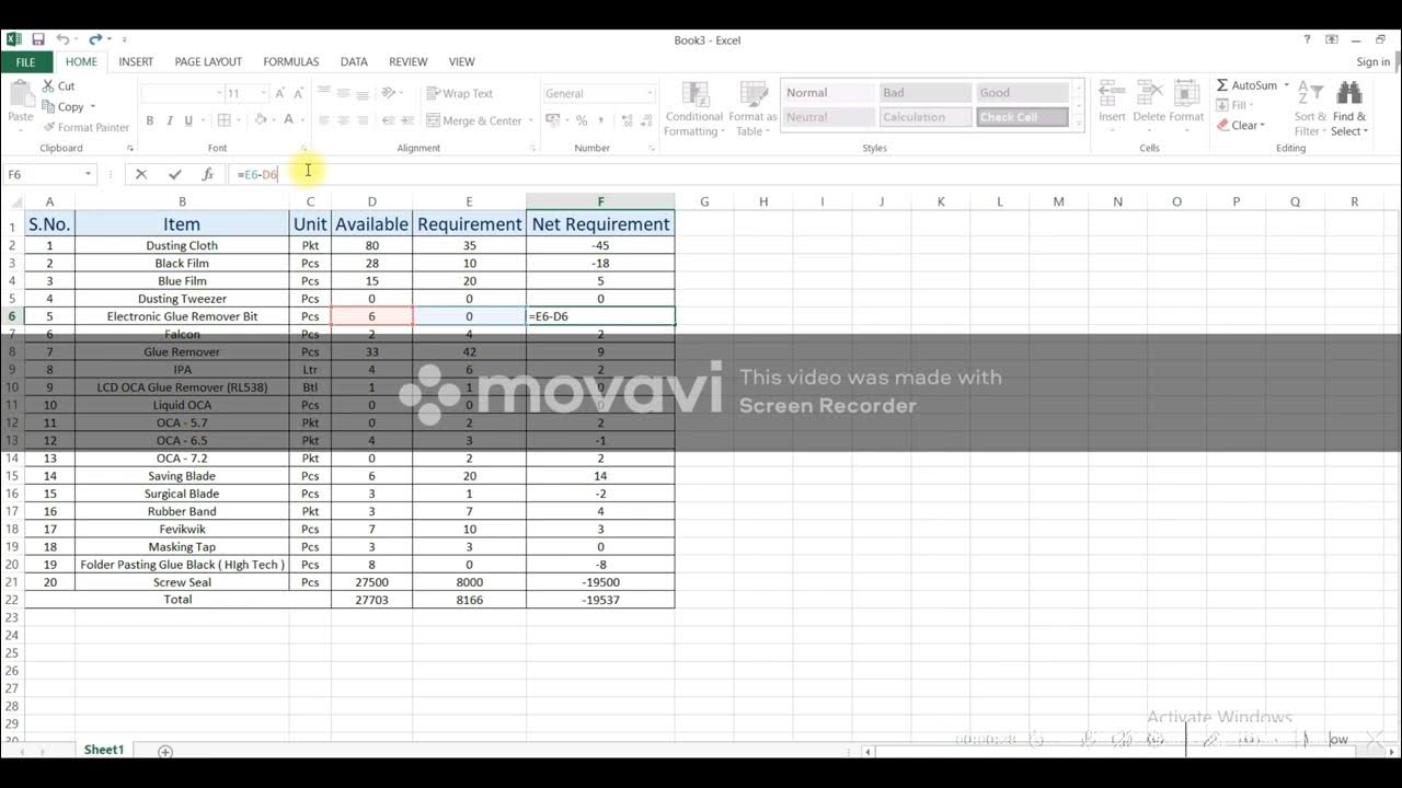 Trick to find all the farmula in a excel sheet/Excel shortcut tips - YouTube