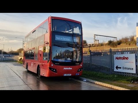 KING'S CROSS METROLINE BUS GARAGE (KC) - YouTube