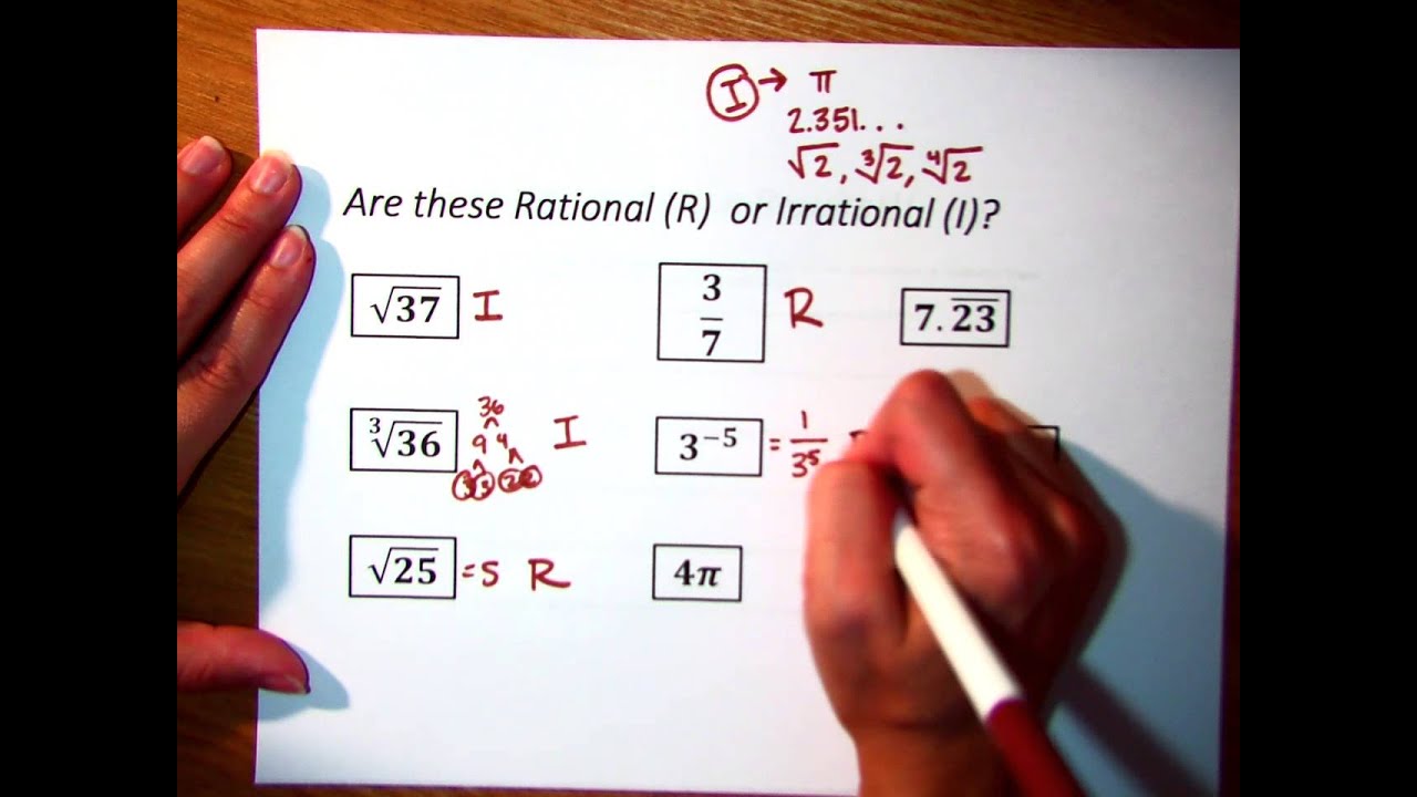 1 5 Rational Vs Irrational Numbers YouTube 1-5-rational-vs-irrational-numbers-youtube