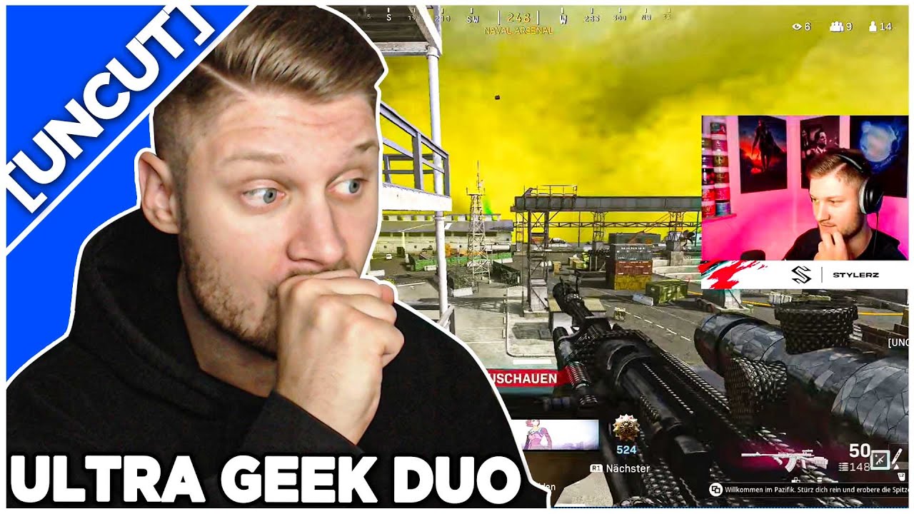 Das ULTRA GEEK DUO räumt die UNCUT Lobby auf... - YouTube