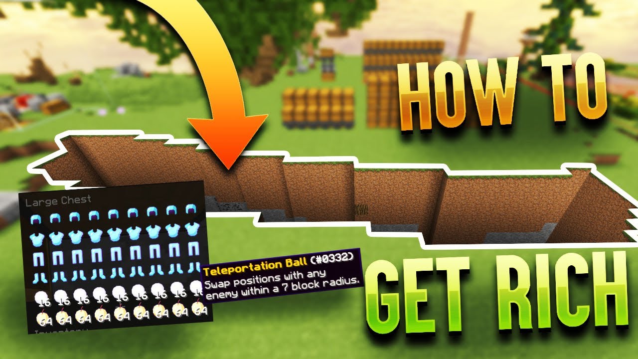 How to get RICH on HCF... *FALL TRAP* | Minecraft HCF - YouTube