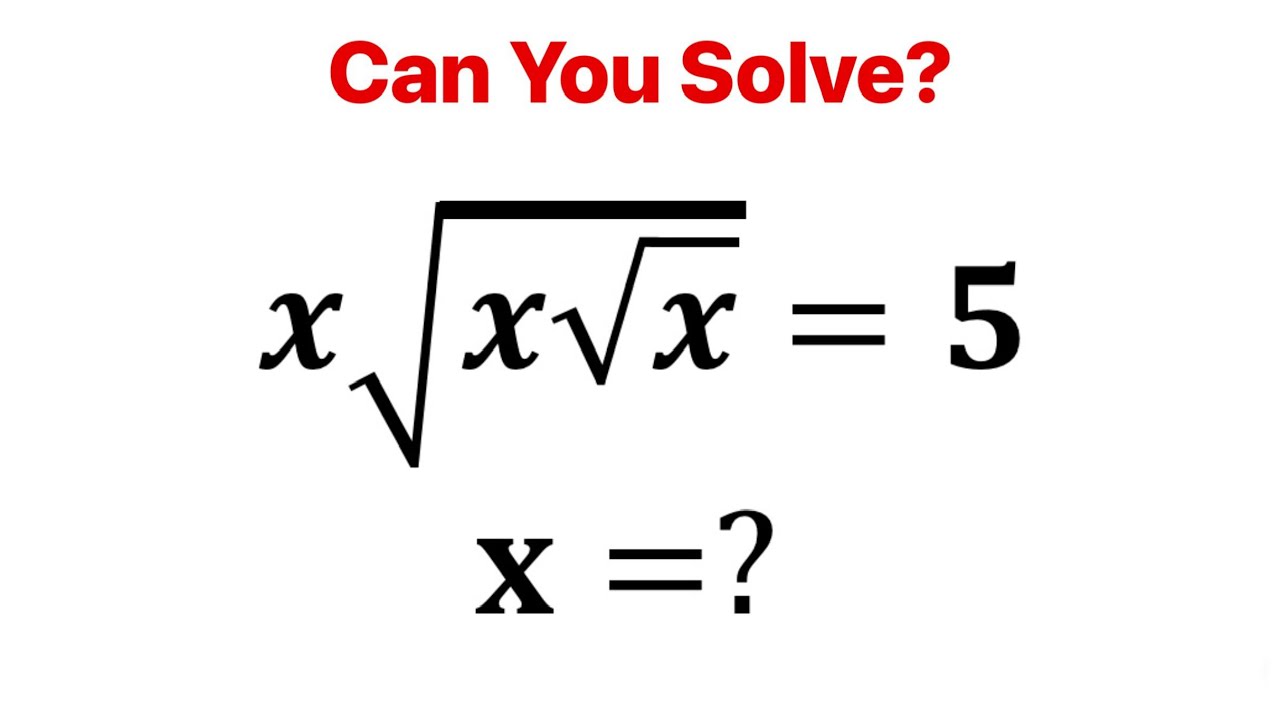 Simplification and Algebra Maths With Square Roots. - YouTube