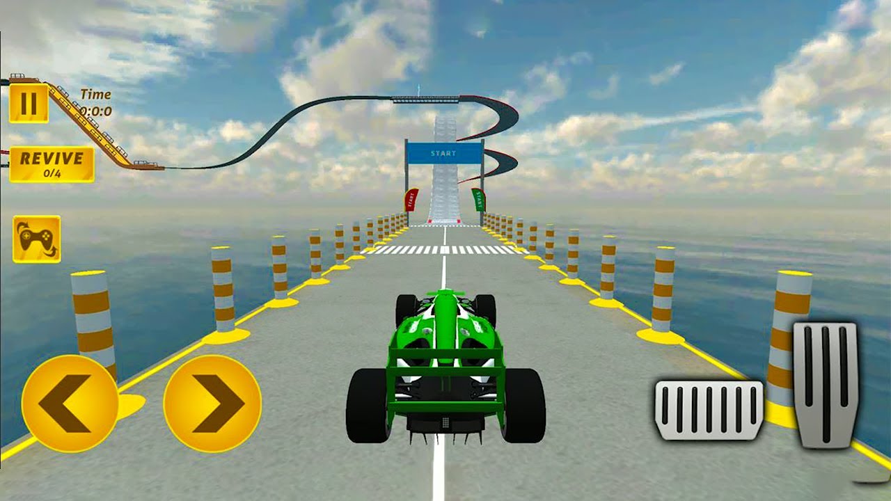 Formula Car GT Racing Stunts #1 - Impossible Tracks Driving Stunts Car ...