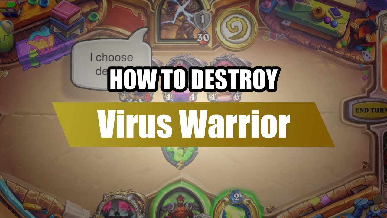 How to DESTROY virus Warriror! - YouTube
