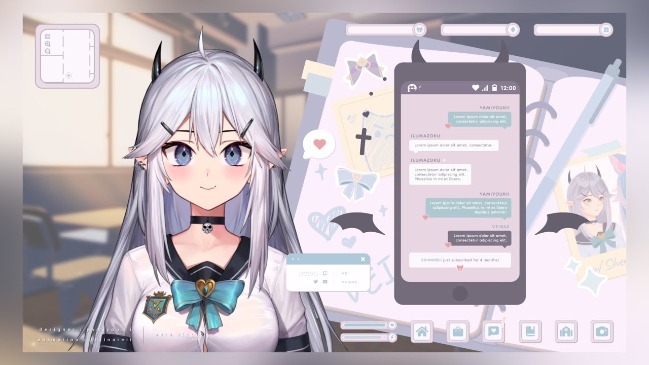 Veibae (@Veibae) — Overlay Animation Timelapse - YouTube