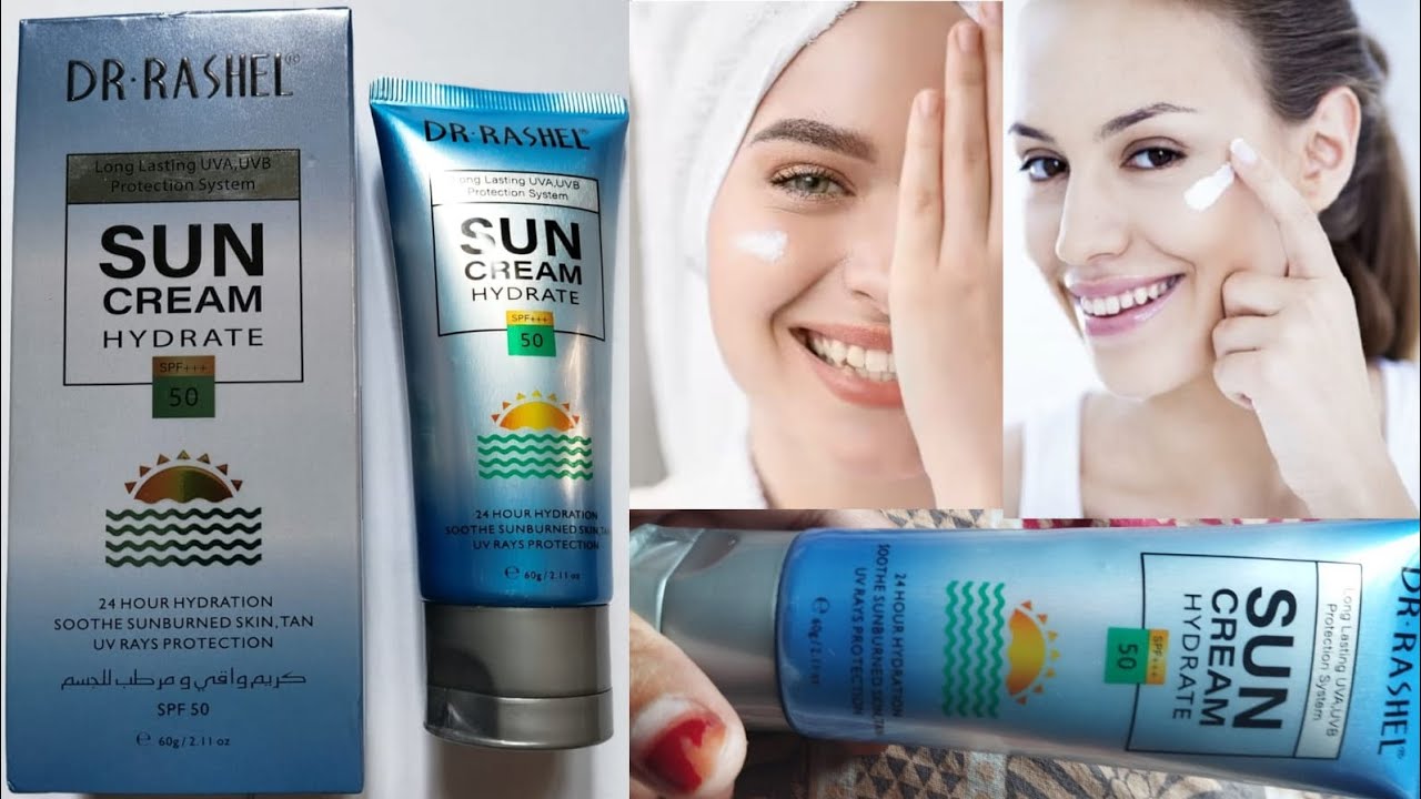 Dr. rashel Sun cream review, Dr. rashel sun cream hydrate spf+++50 ...