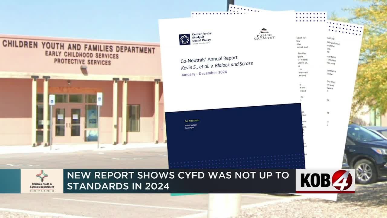New report shows CYFD not up to standards - YouTube