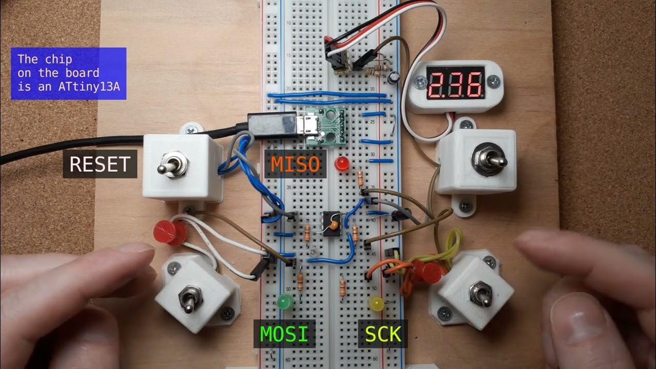 AVR ISP By Hand: Intro/Teaser/Interest inquiry. - YouTube