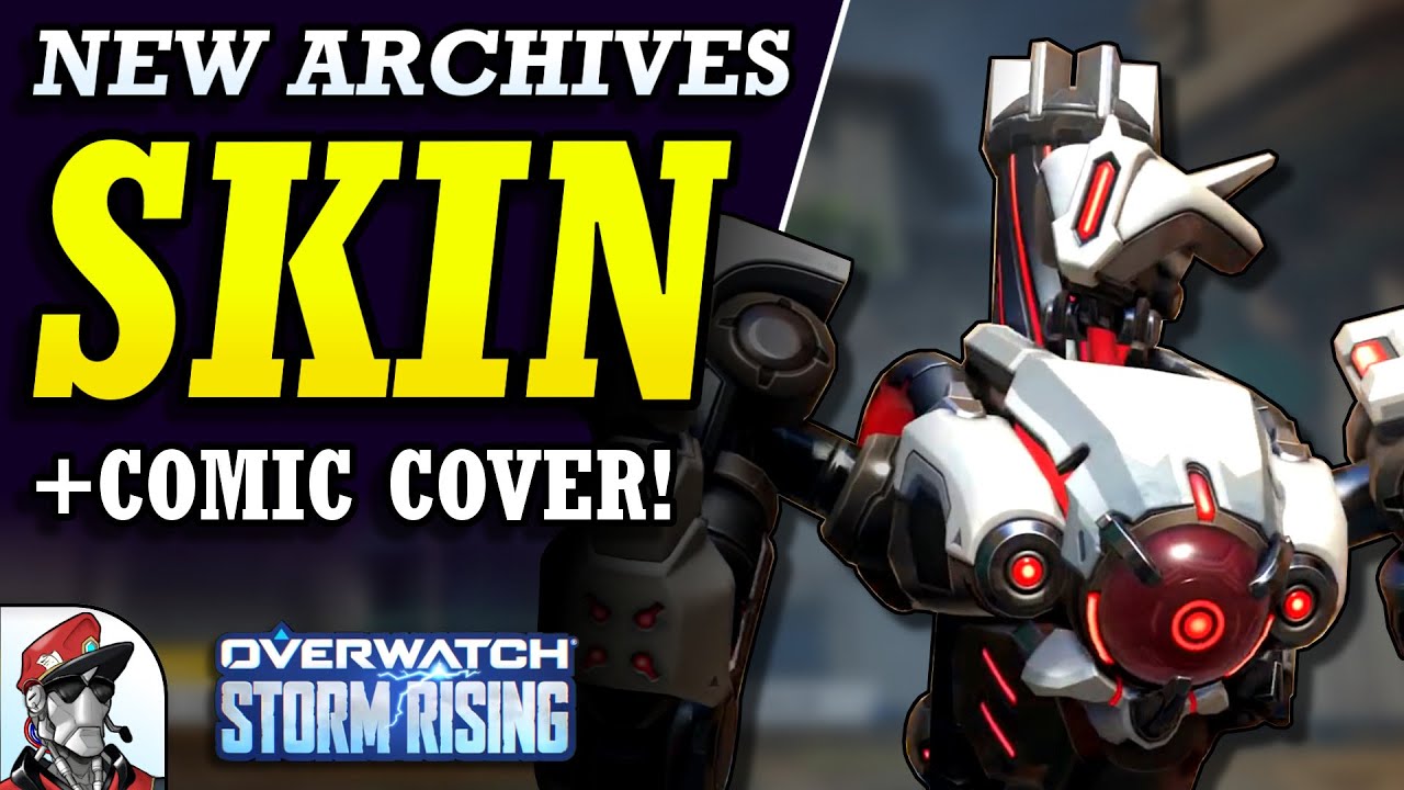 NEW Bastion LEGENDARY SKIN! + Comic Cover Art (Overwatch 2019 Archives ...