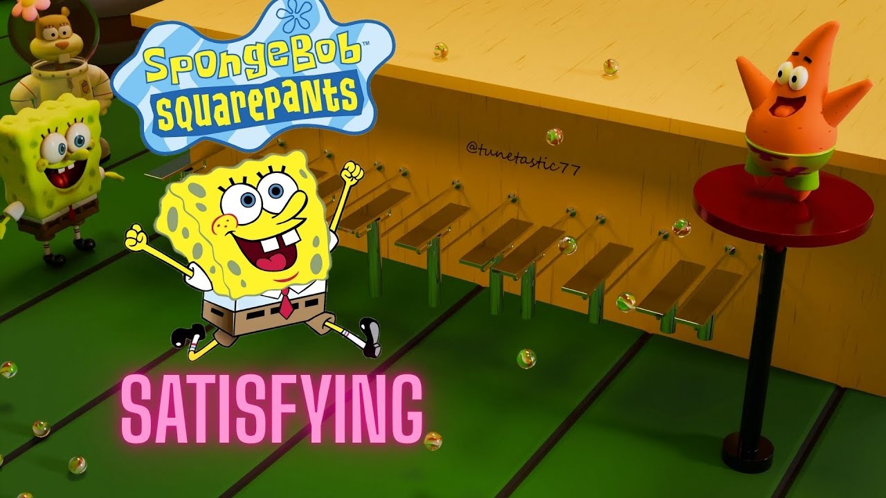 Sponge Bob Squarepants Theme Relaxing Music Animation - YouTube