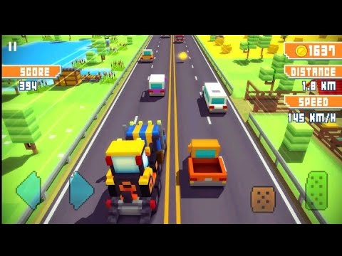 Blocky car racing| racing blocky 🚗 car on youtube| jhoome Gamer|| - YouTube