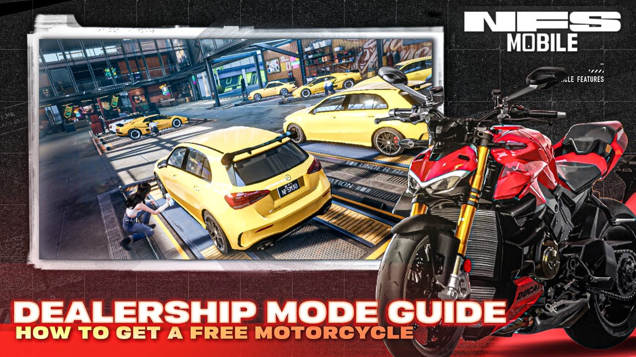 NEED FOR SPEED MOBILE: How to Get FREE Ducati & BMW Motorbikes - YouTube