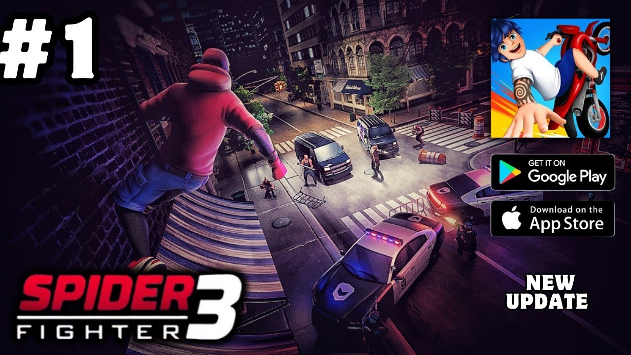 Spider Fighter 3 (Super Fighter 3) - Gameplay New Update (Android, iOS ...