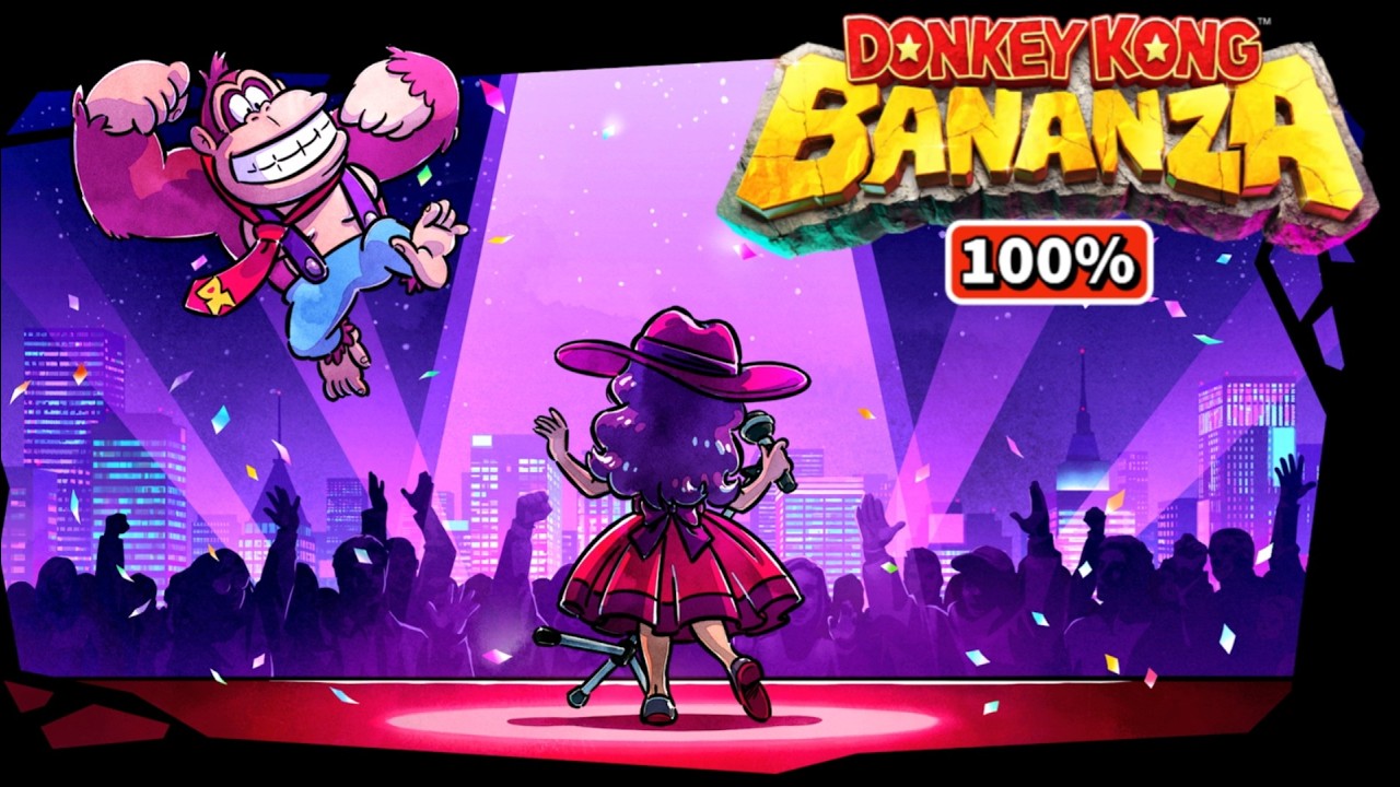 Donkey Kong Bananza - Secret Final Level & 100% Secret Ending (4K ...