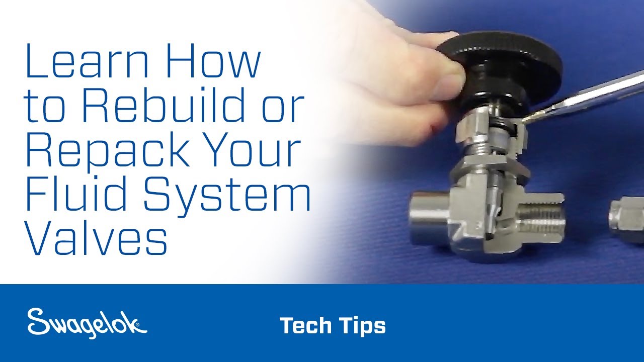 Learn How to Rebuild or Repack Your Fluid System Valves - YouTube