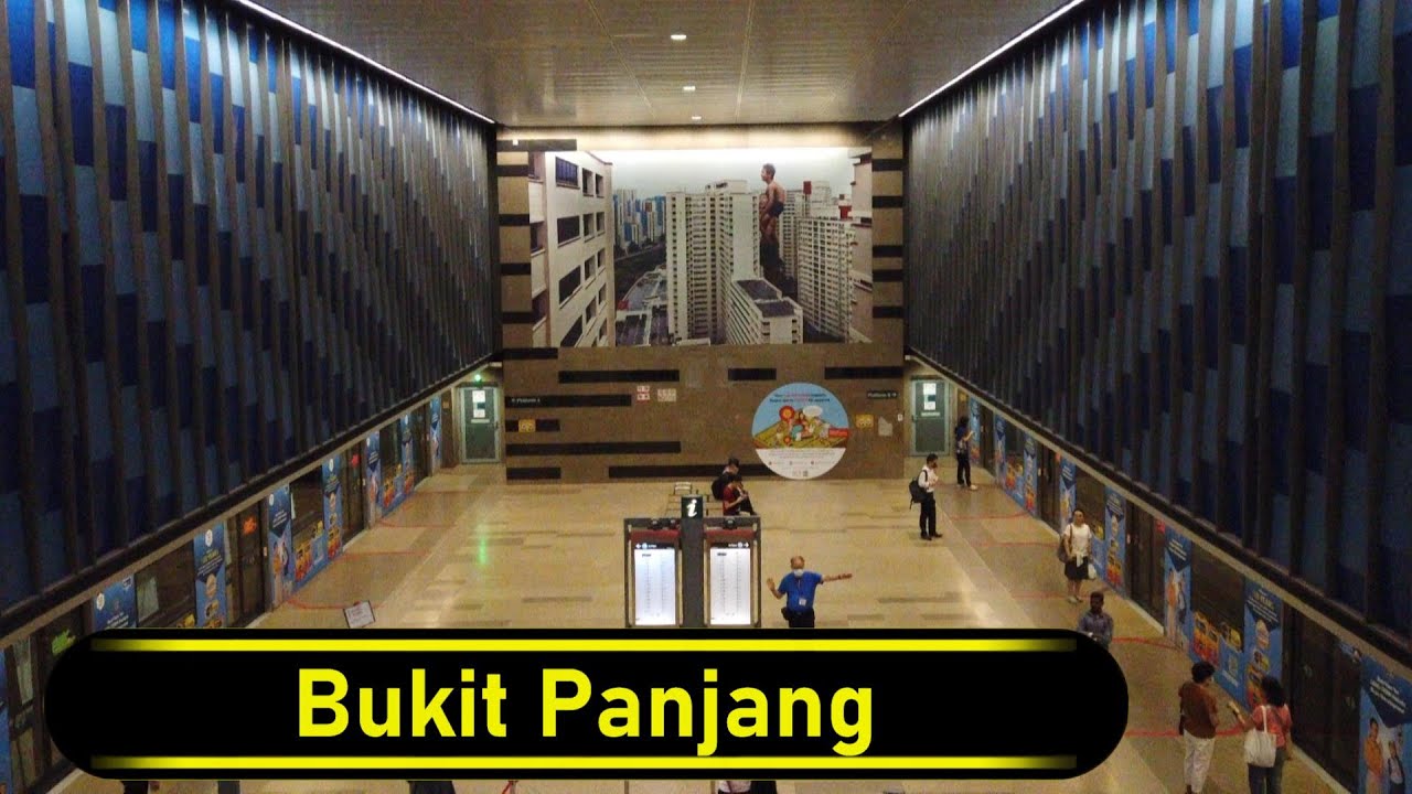 MRT Station Bukit Panjang - Singapore 🇸🇬 - Walkthrough 🚶 - YouTube