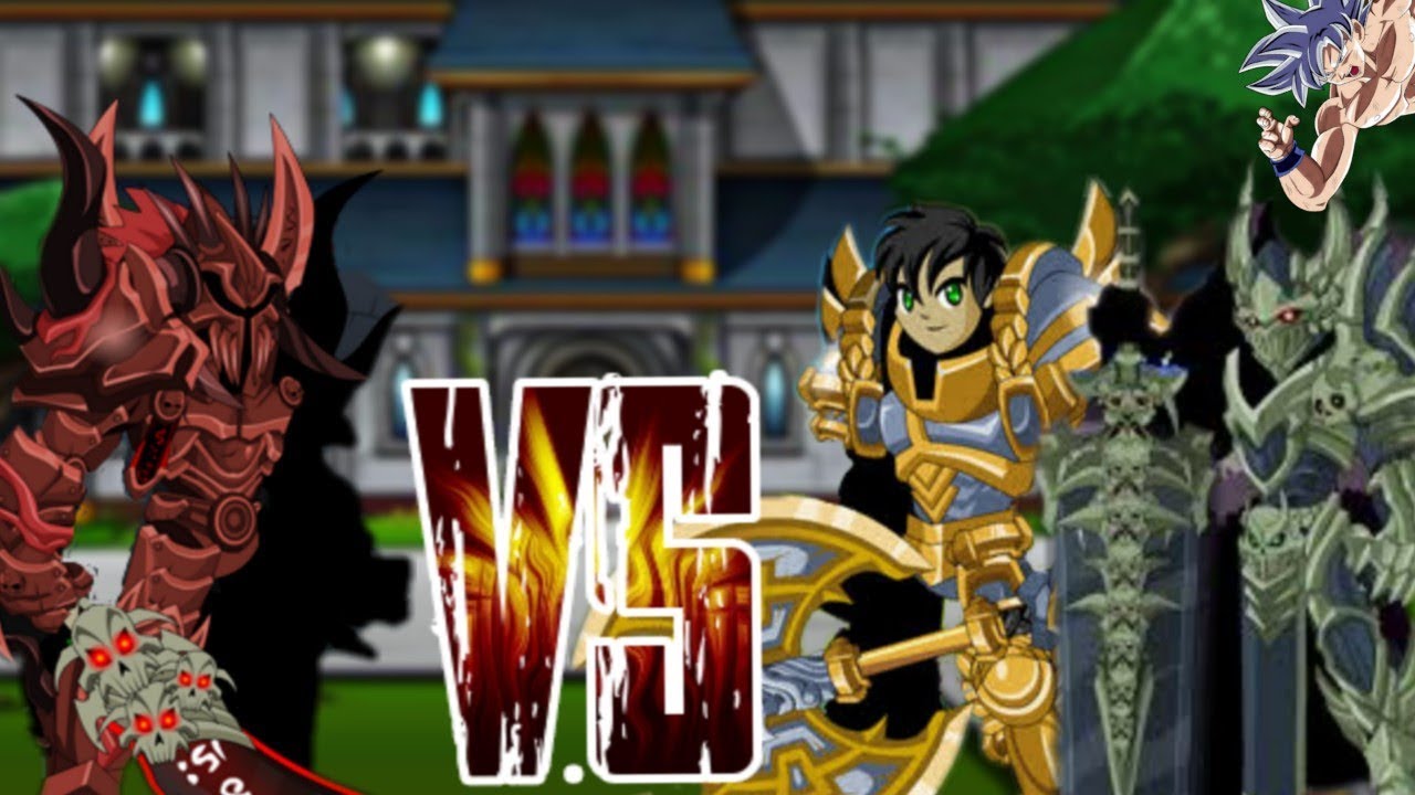 [AQW] DoomKnight OverLord Vs Paladin High Lord x PaladinSlayer | Feat ...
