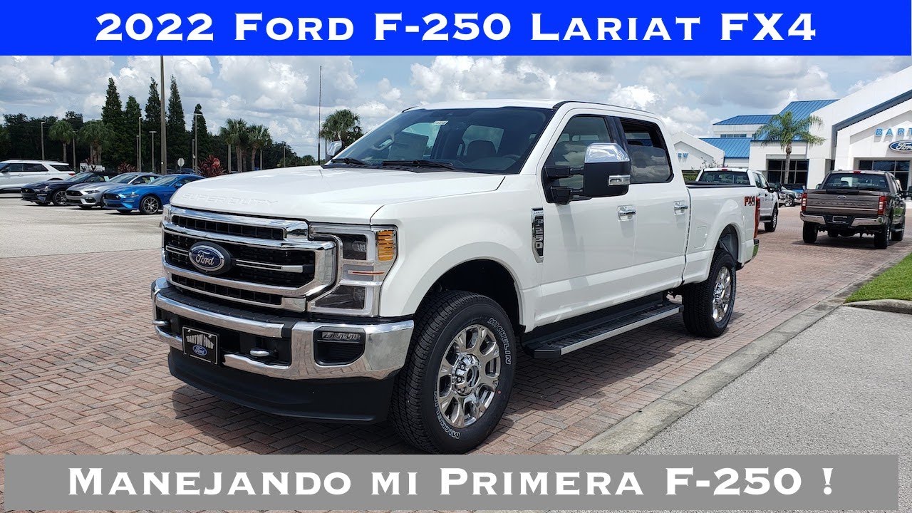 2022 Ford F-250 Lariat FX4 7.3L V8 ! Resena y Manejo POV, Que Belleza ...