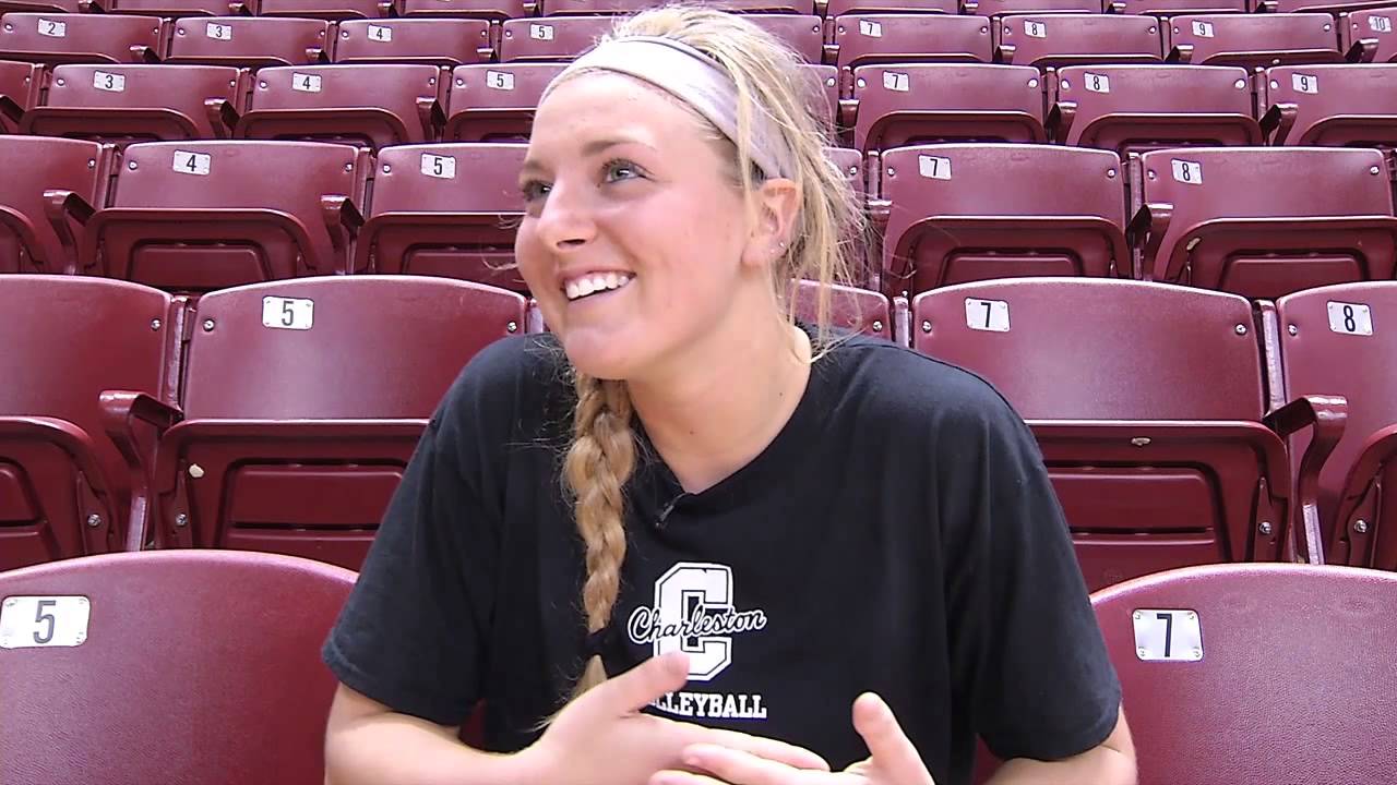 CofC One-on-One with Volleyball's Melissa Morello - YouTube