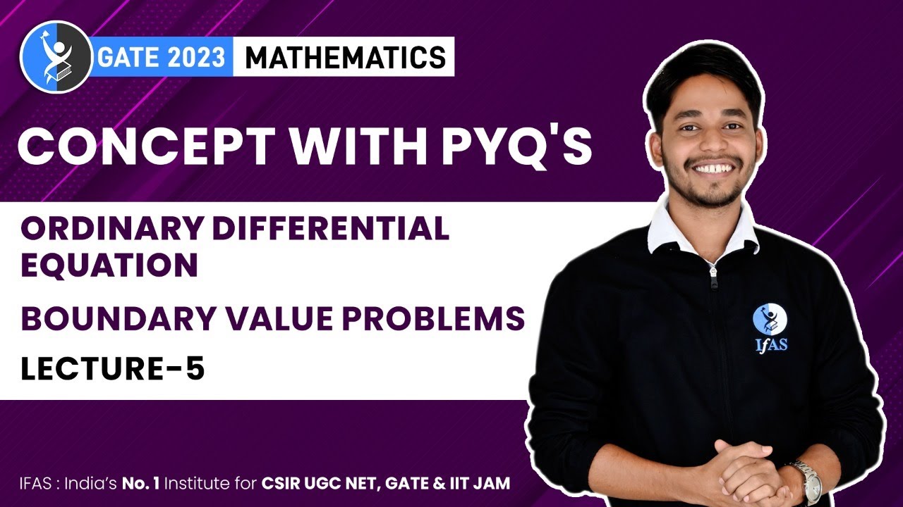 Solution boundary value problems | ODE for GATE - YouTube