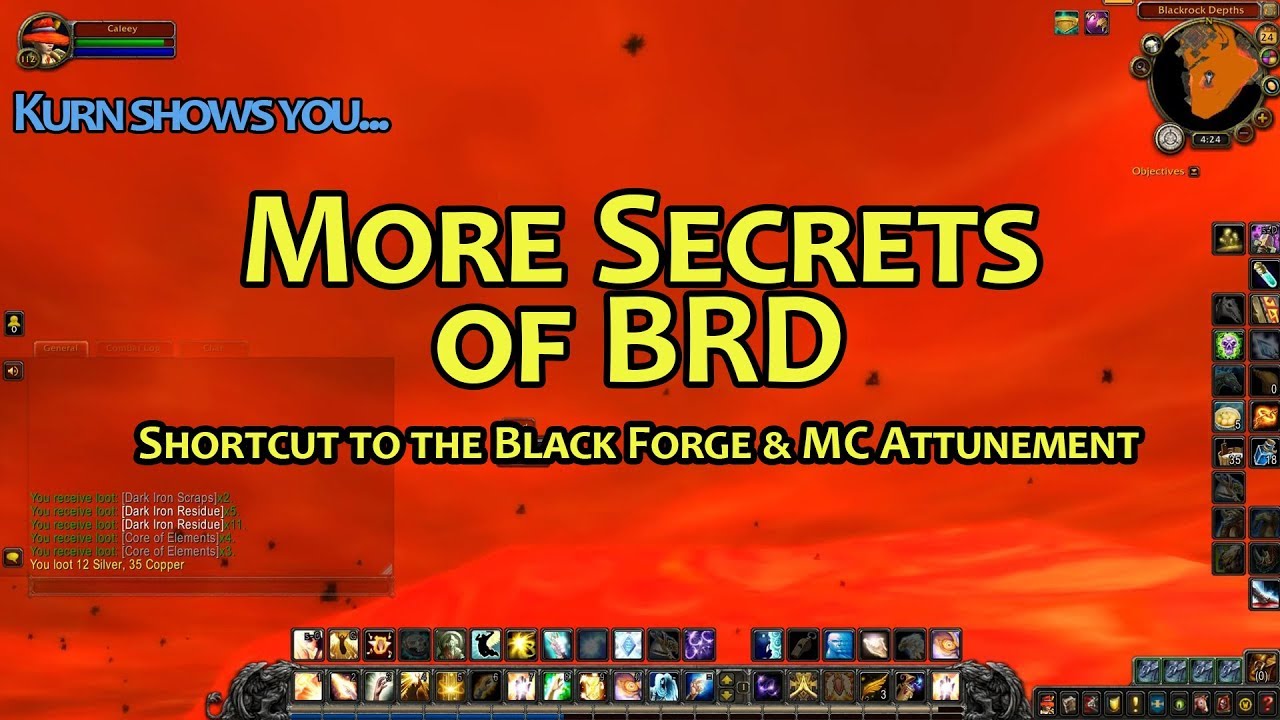 More Secrets of BRD: Shortcut to the Black Forge & MC Attunement! - YouTube