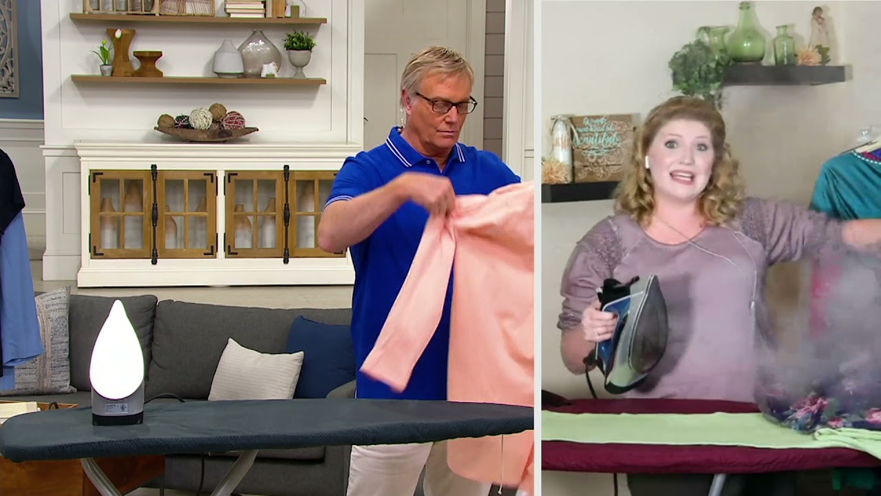 Rowenta Smart Steam 1725W Iron with Laser Soleplate on QVC - YouTube