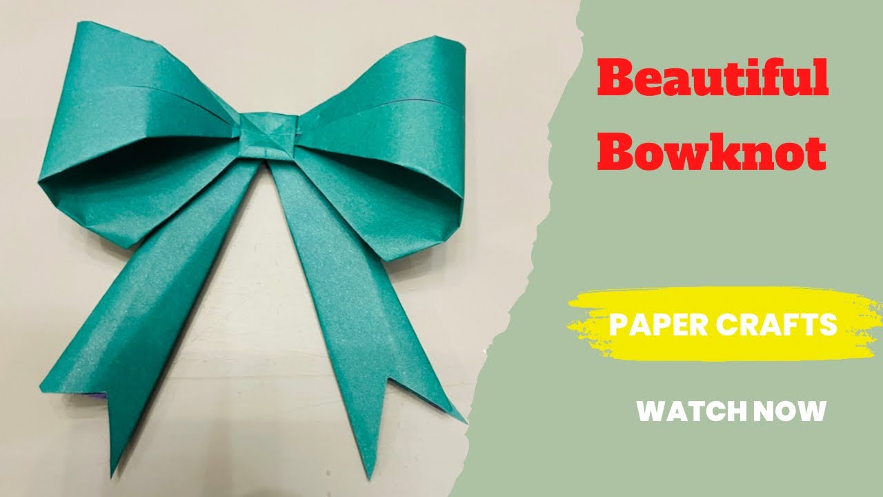 How to make a Beautiful paper crafts dress ;) #origami #papercraft # ...